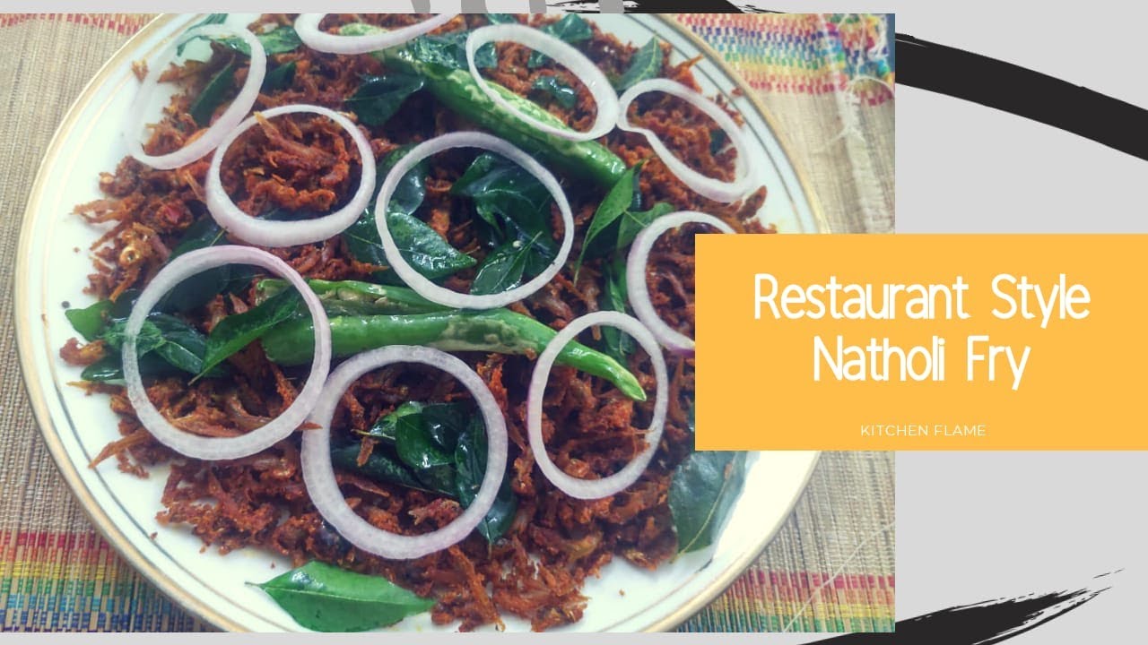 Restaurant Style Natholi Fry / Kozhuva Varuthathu - YouTube
