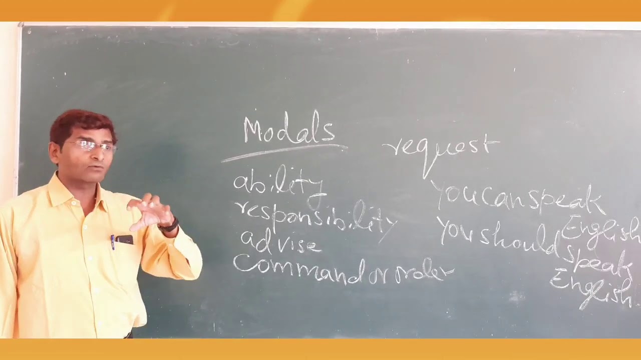 Modals for class 9th and 10th || Grammar | By Arvind Srivastava - YouTube