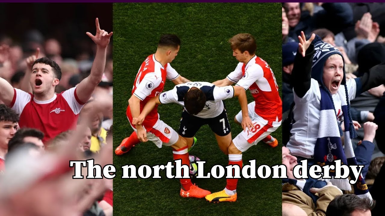 The north London derby RIVALRY🔥Spurs vs Arsenal - YouTube