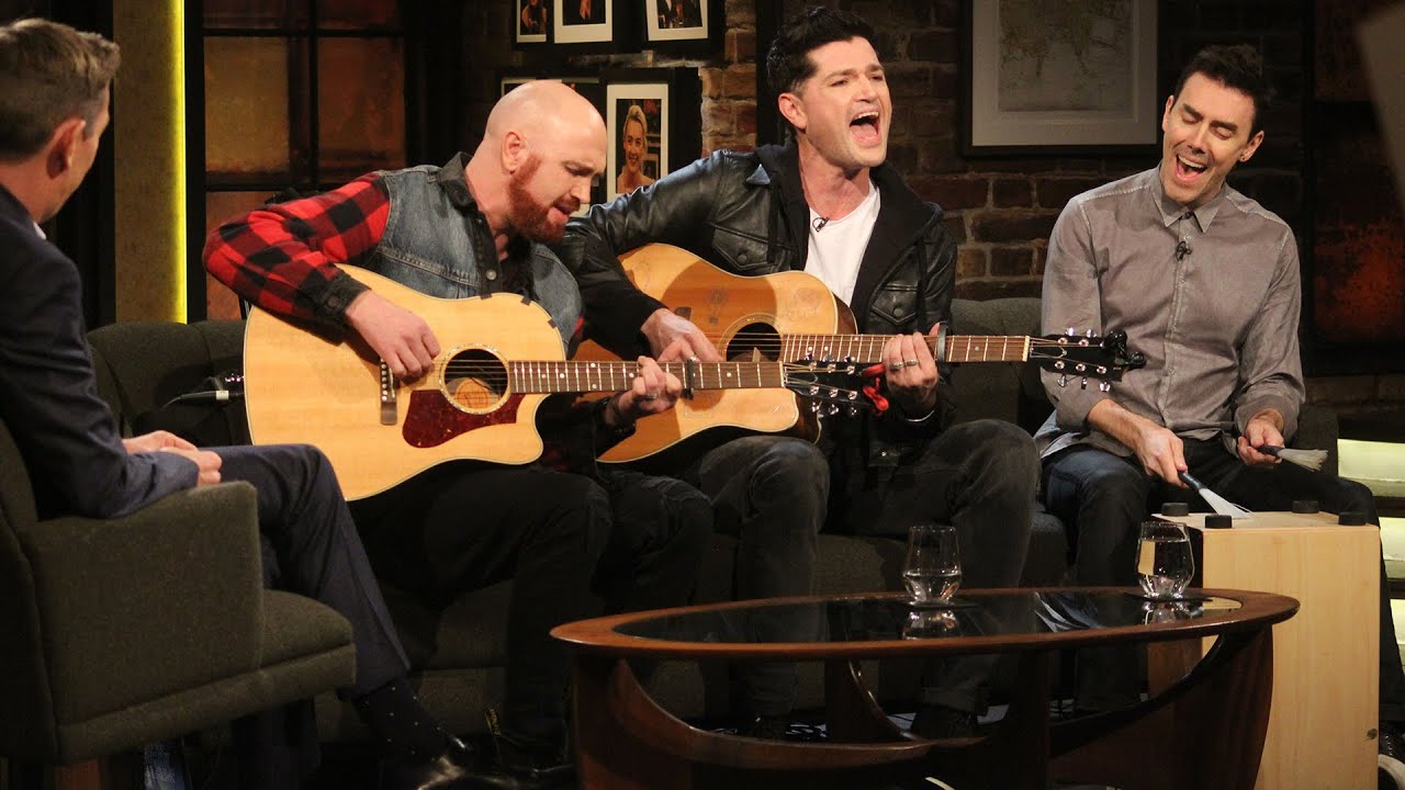 The Script - live acoustic performance - 'The Man Who Can’t Be Moved ...