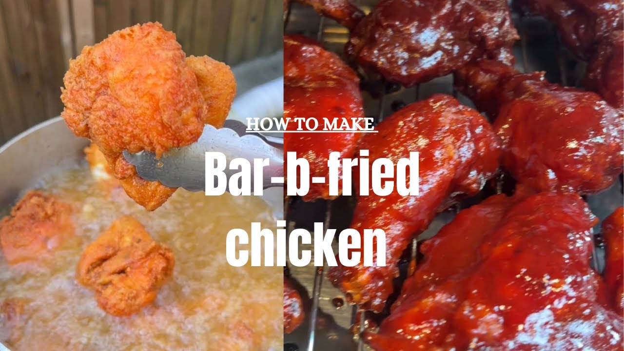 Bar-b-fried / Barbi-fried chicken @magicfinger_meals - YouTube