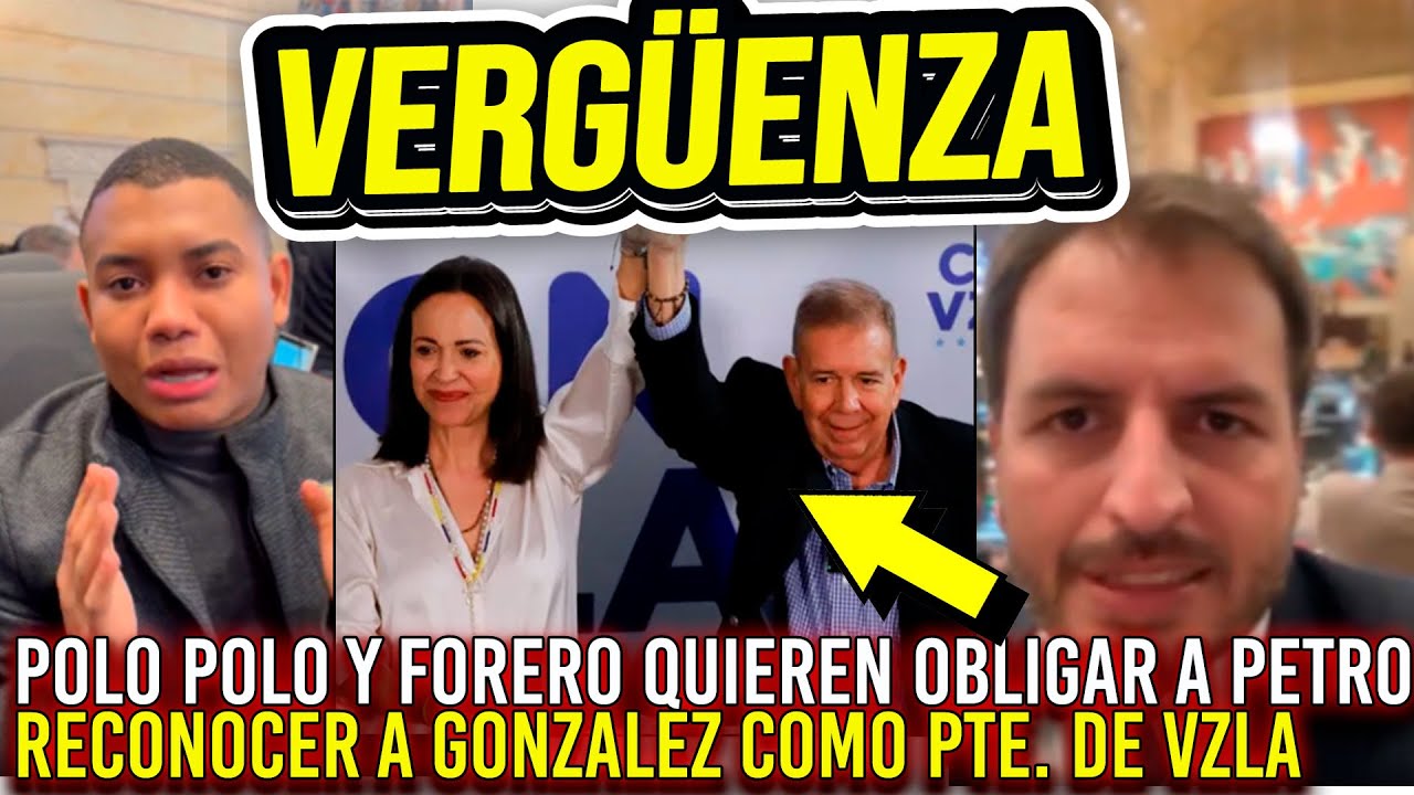 POLO POLO Y FORERO CON TODOS LOS URIBISTAS CAUSAN VERGüENZA NACIONAL OBLIGANDO A PETRO. HACEN EL ...