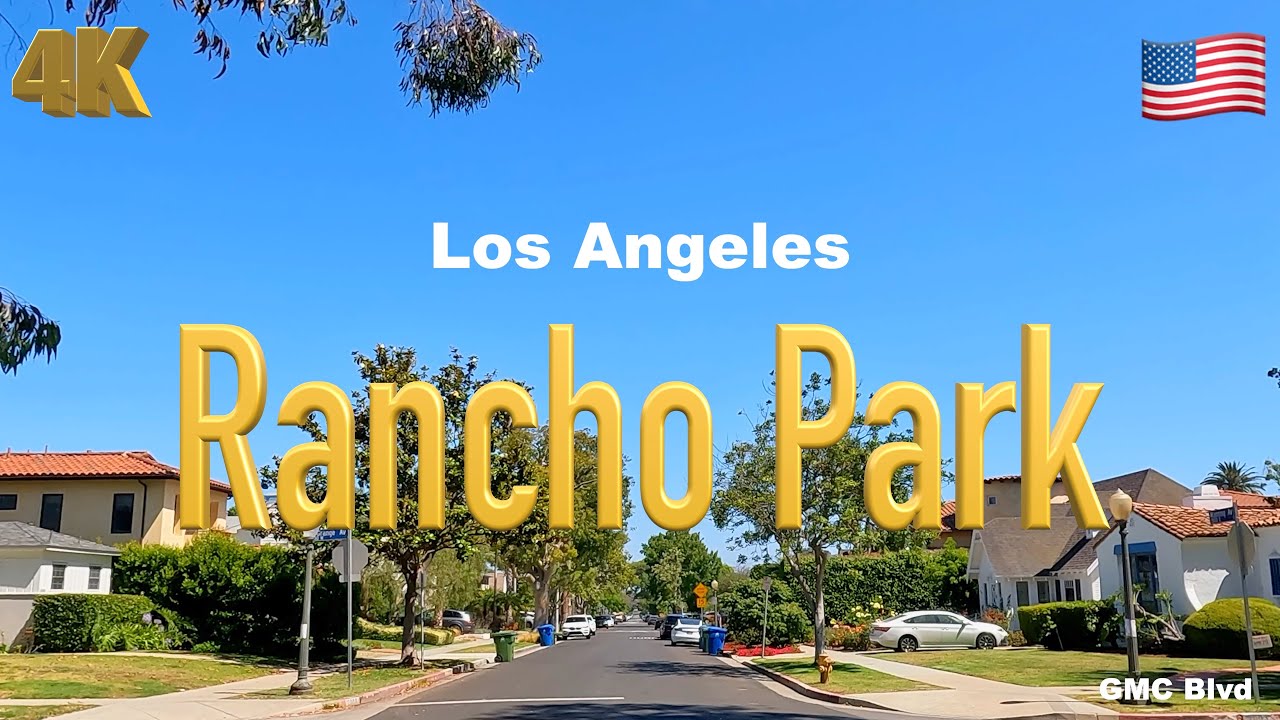 [4K] Los Angeles 🇺🇸, Rancho Park California USA in Jul 2022 - Drive ...