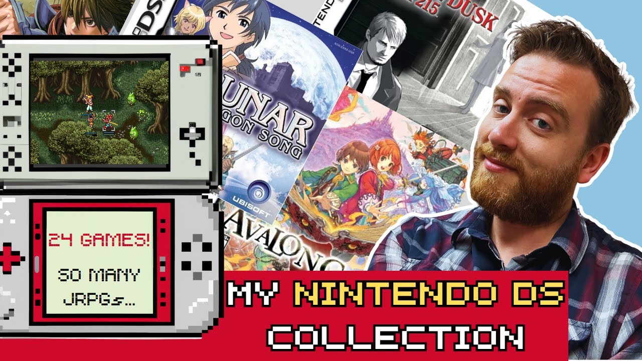 My Nintendo DS Collection! JRPGs, Adventure Games, and More! - YouTube