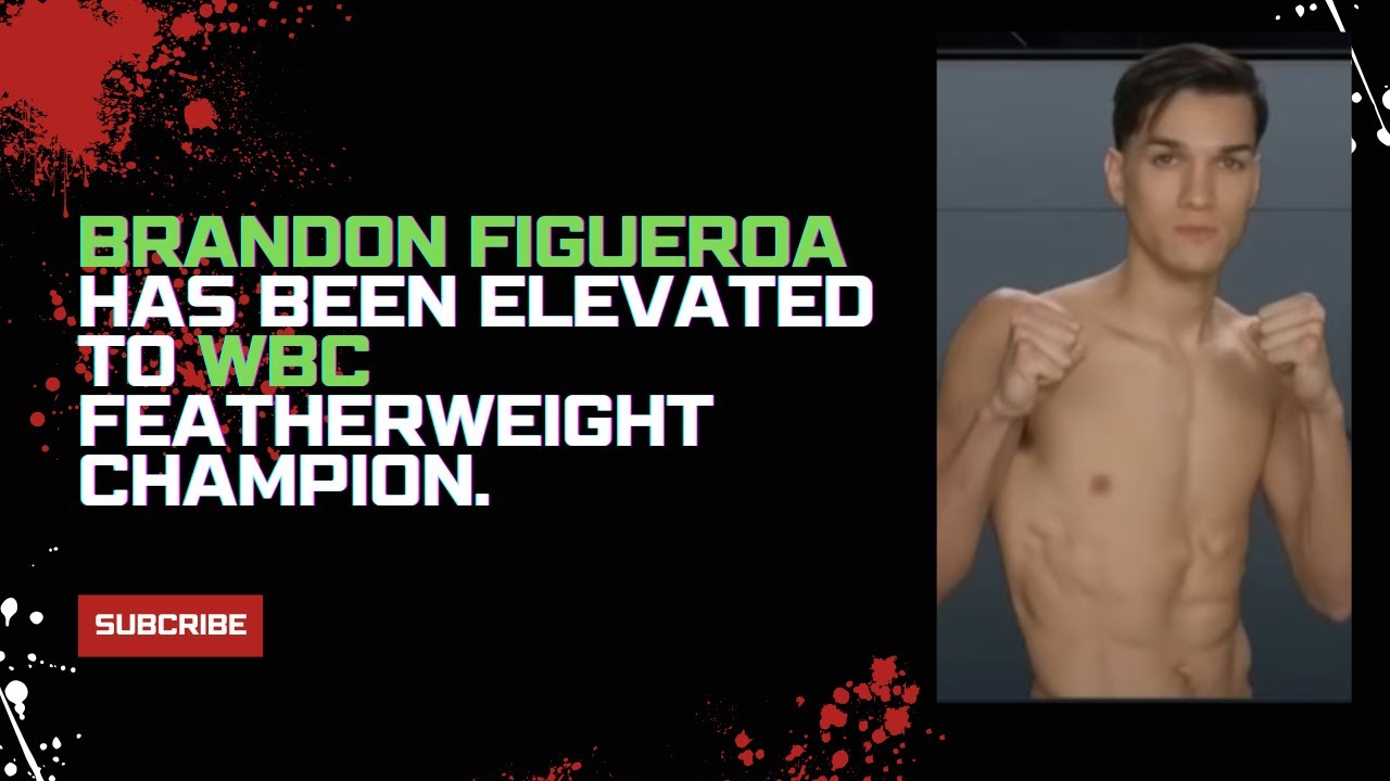 Brandon Figueroa new WBC Champion, Rey Vargas champion in recess ...