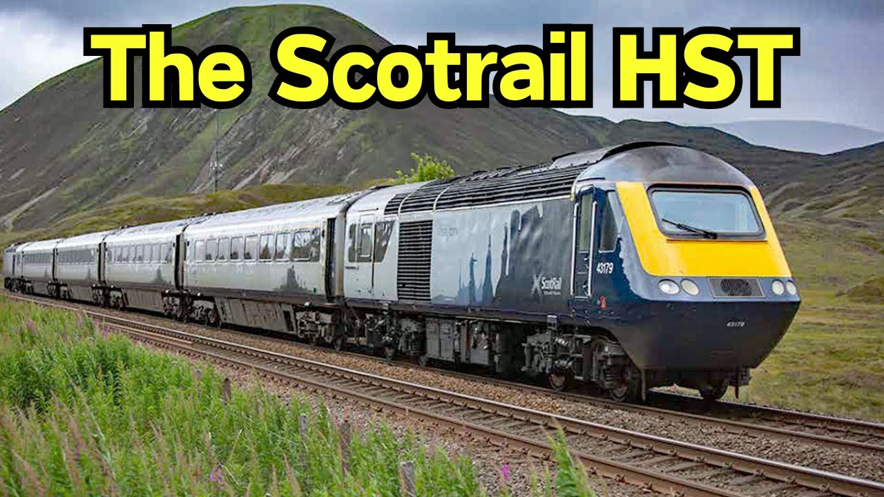 The New ScotRail Class 43 HST #scotrail - YouTube