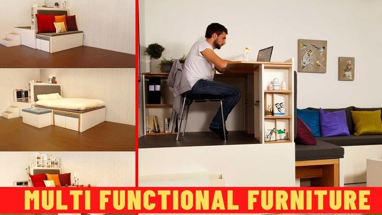 Awesome Multi Functional Furniture and Amazing Home ideas - YouTube