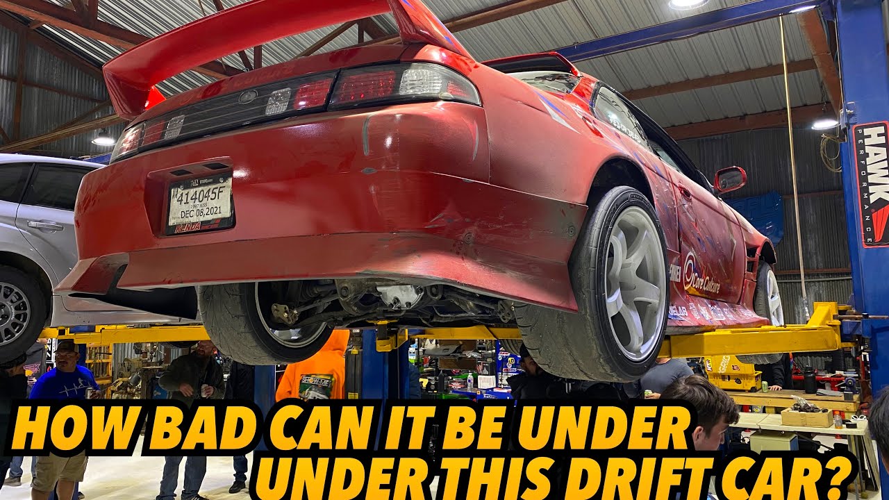 ROASTING Shredders S14 - 10 years of NEGLECT on a 240SX DRIFT car ...