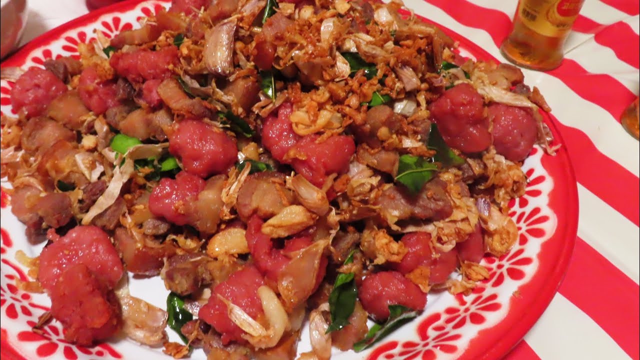 Cooking Lao mien foods - YouTube