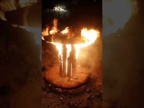 Gece Vardiyası  çalışması  ateş  yakarken(2)