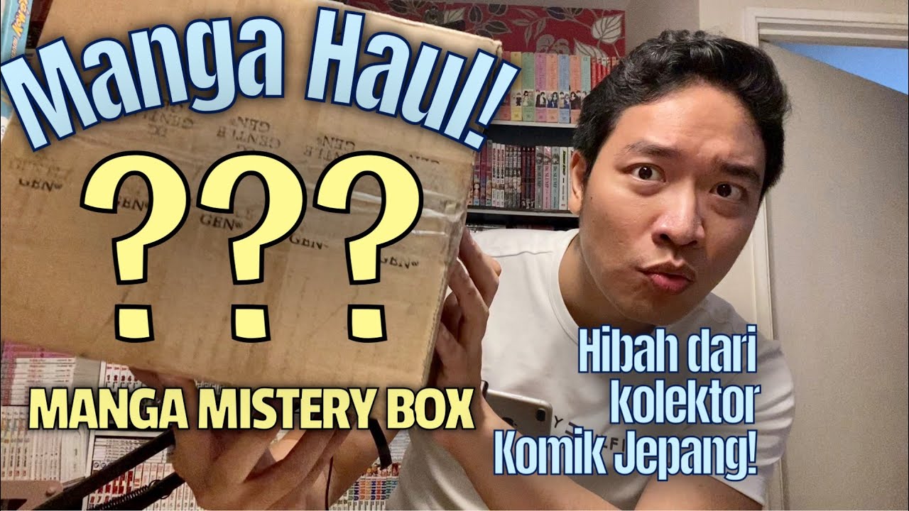 UNBOXING MANGA MISTERY BOX ! DAPET 1 KARDUS KOMIK GRATIS DARI KOLEKTOR ...