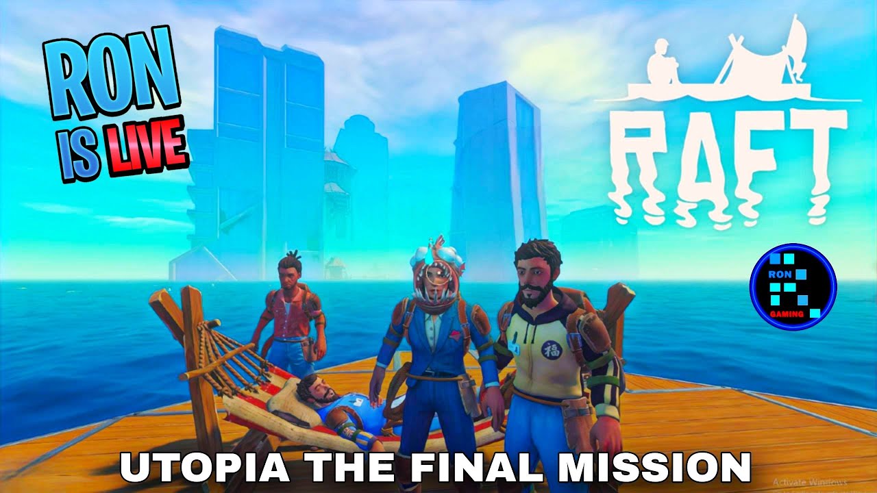 RAFT SURVIVAL #9 | The Last Location UTOPIA Exploration - YouTube