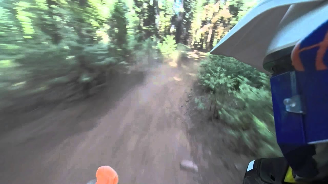 KTM 300 XC Go Pro HD Enduro Ride aty PiPi Valley Elkins Flat California ...