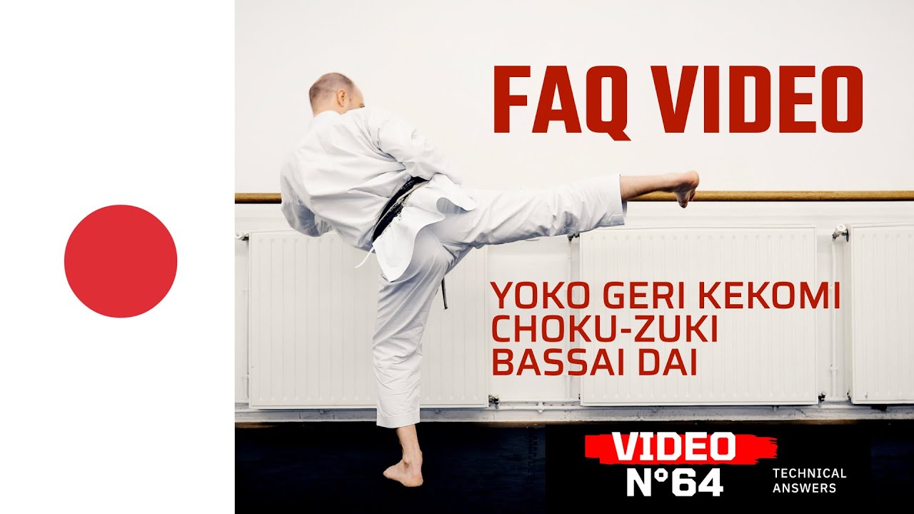 JKA karaté training : FAQ (KEKOMI, CHOKU-ZUKI, BASSAI DAI) en SHOTOKAN ...