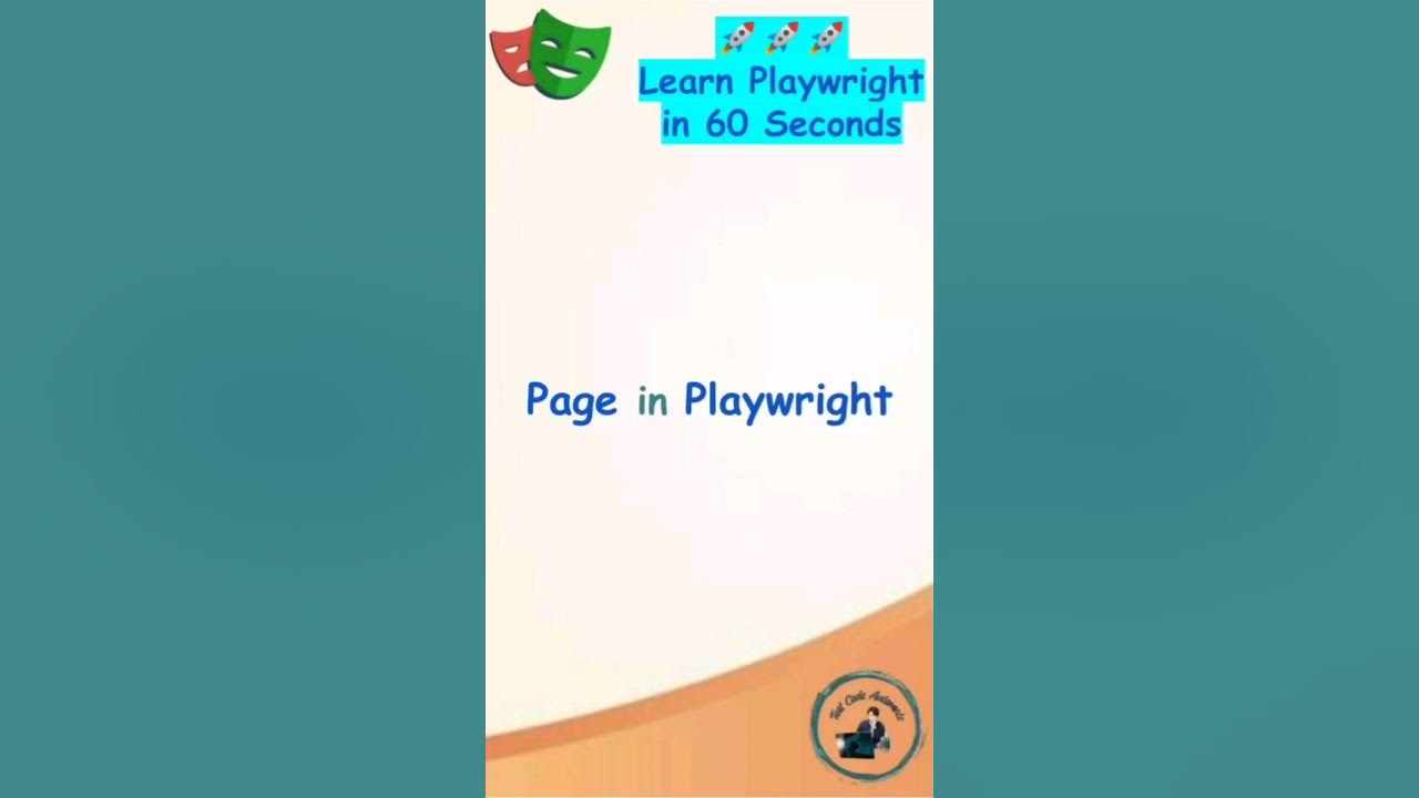 Playwright Tutorial | Page in Playwright - YouTube