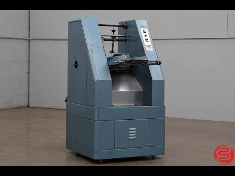 Rollem Auto 4 Perf Slit Score Numbering Machine - YouTube