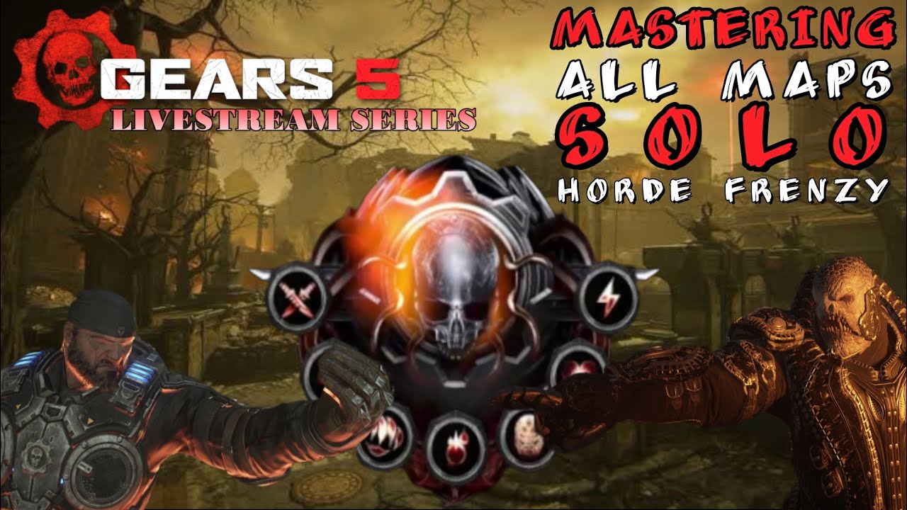 Gears 5 - MASTER all maps SOLO - Mature Livestream Series (Pt. 1) # ...