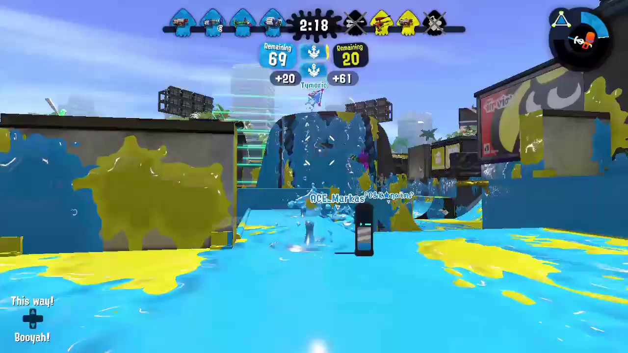 Splatoon 2 - Splatzones - YouTube