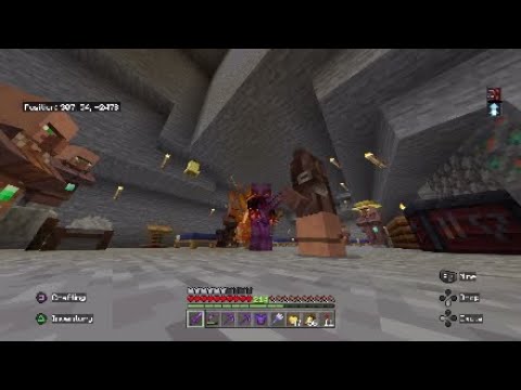 Infinite golden apples minecraft bedrock - YouTube
