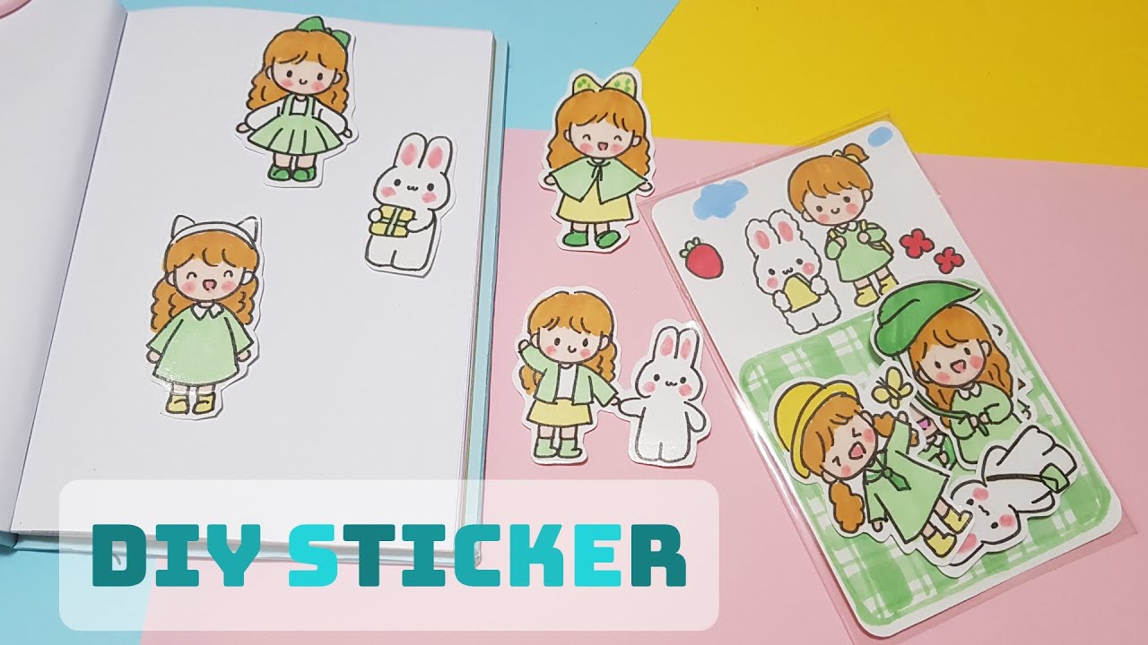 C ch L m G i STICKER C G i M u Xanh T L m Bao B Sticker How To Make C ch L m G i STICKER C G i M u Xanh T L m Bao B Sticker How To Make