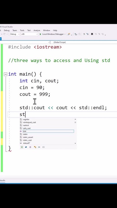 How Use Cin And Cout As Variable Coding Programminglanguage C Python Tajmirkhan16 Youtube