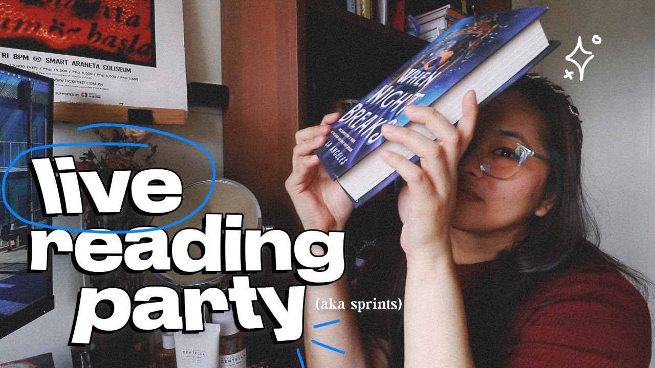 LIVE READING PARTY 🥳 fortnightly read with me / reading sprints! 📖 ...