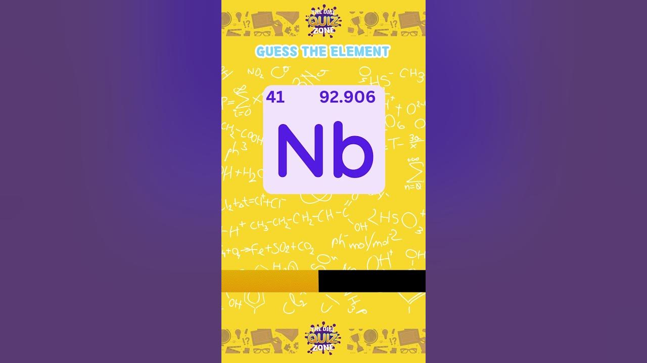 41 Guess the Element Periodic Table of Elements - YouTube