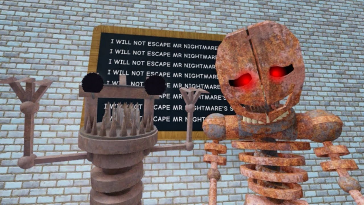 Watch Out is Mr nightmare school we are escaping - YouTube