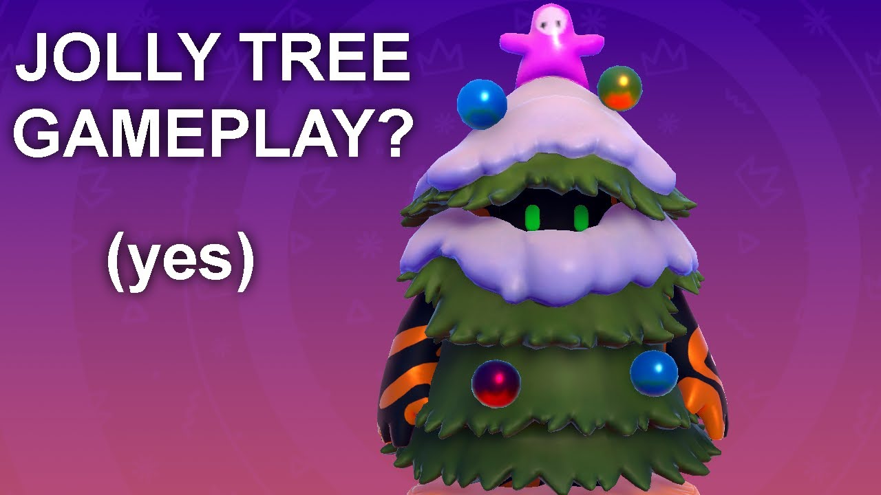 Fall Guys - Full Game with the Jolly Tree Costume - YouTube