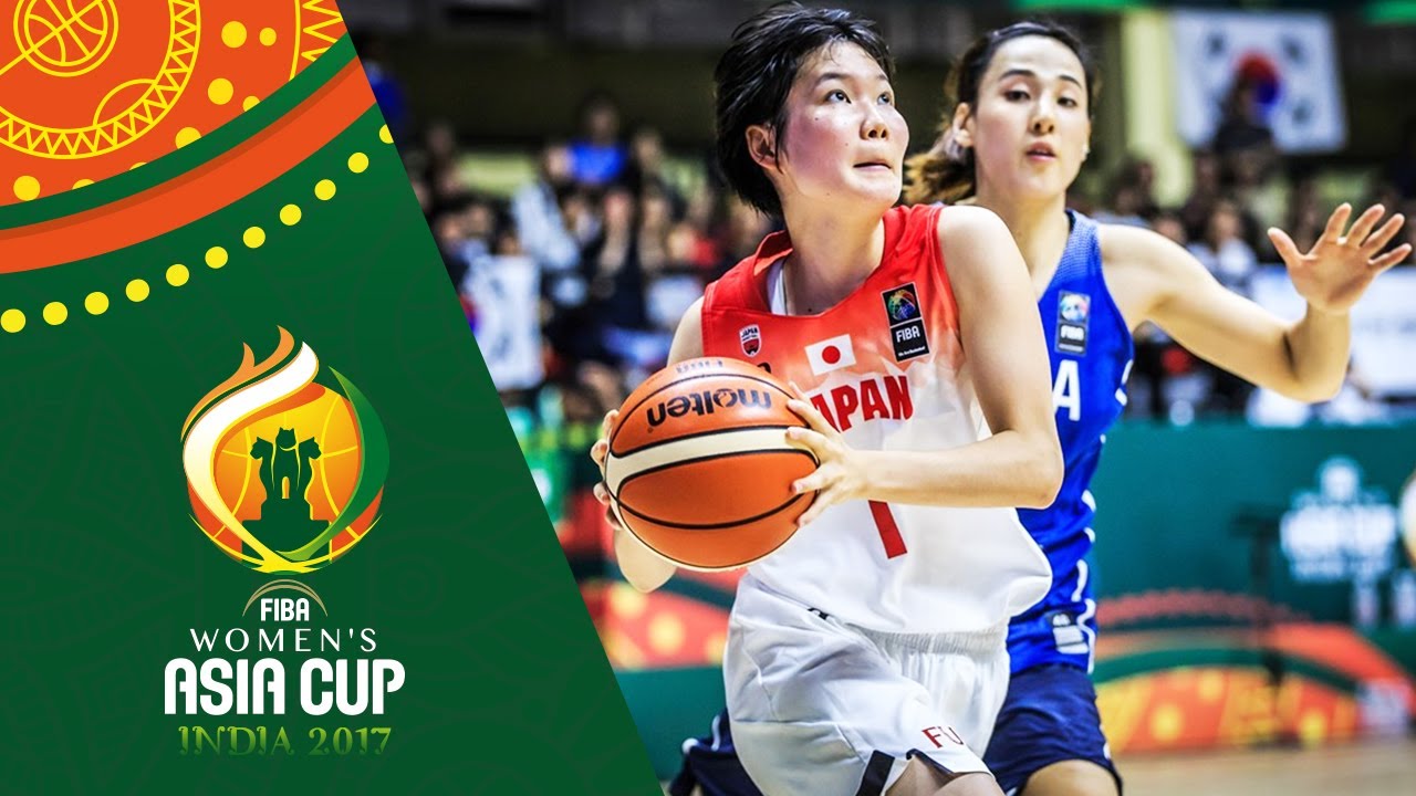 Japan v Korea - Highlights - FIBA Women's Asia Cup Division A 2017 ...