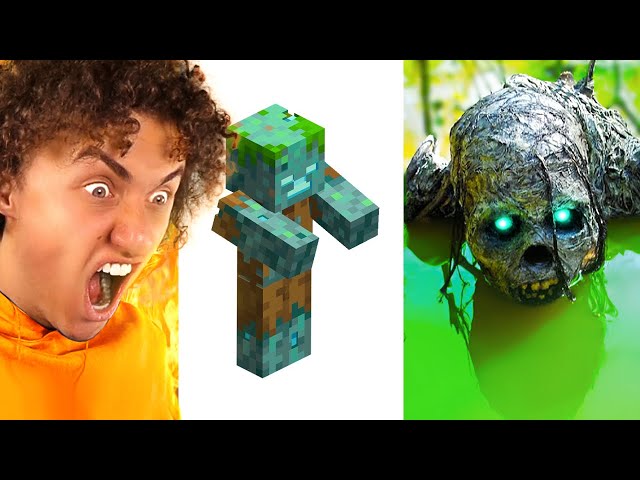Real Life Minecraft Mobs