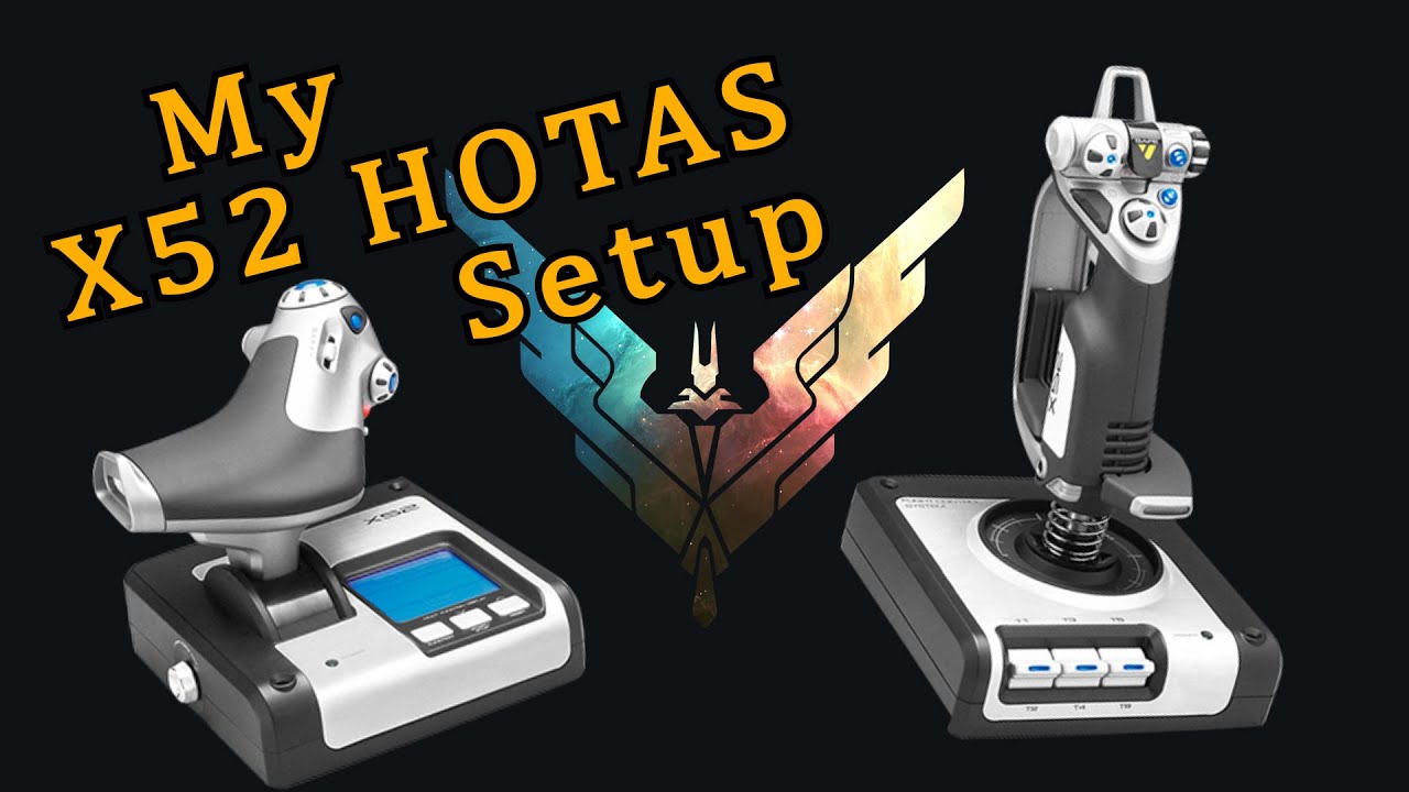 My X52 Hotas Setup - Elite Dangerous - YouTube