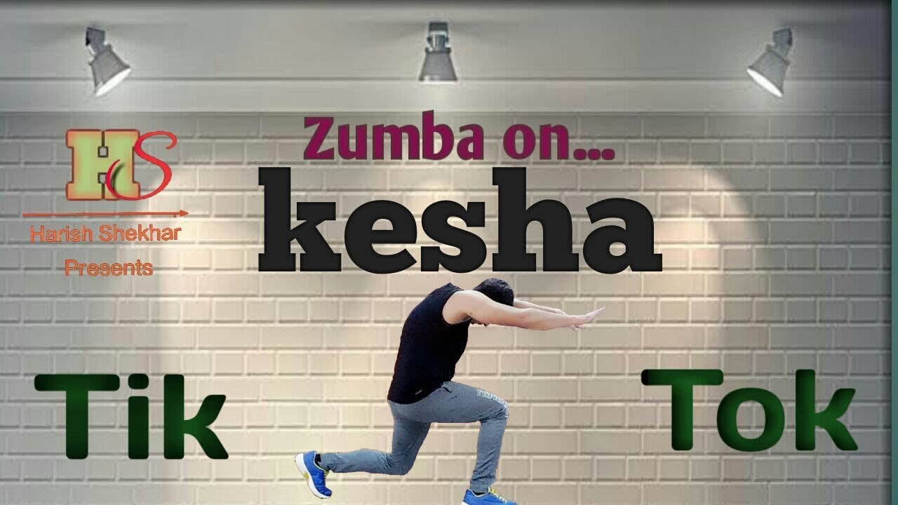 Zumba on kesha tik tok | full body workout | zumba fitness by harish ...