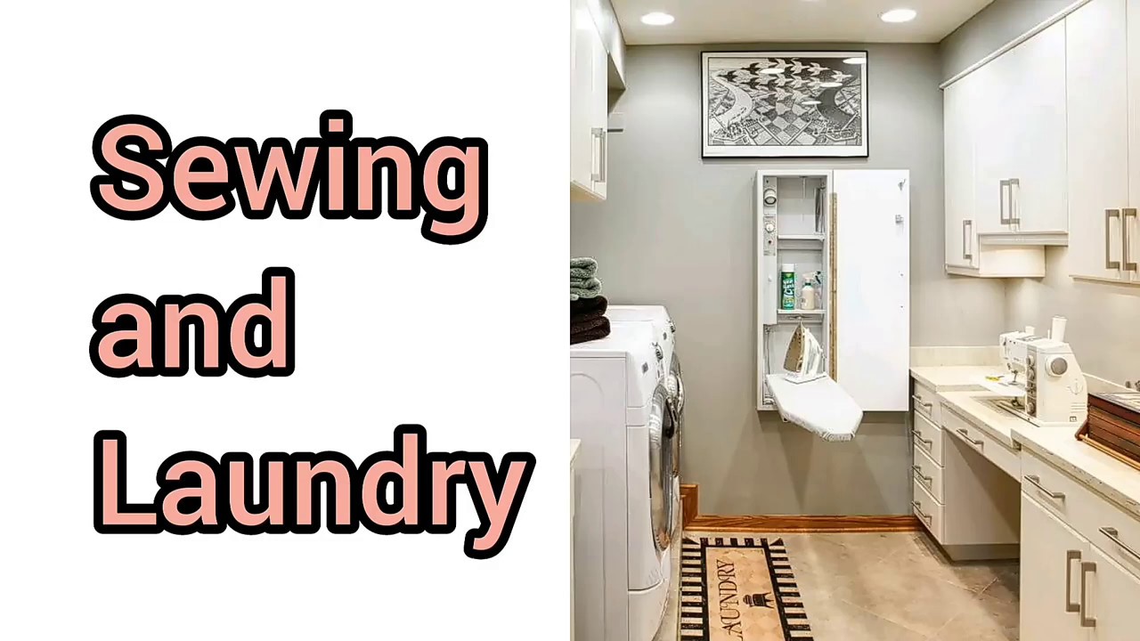 Sewing and Laundry - American English Pronounciation - YouTube