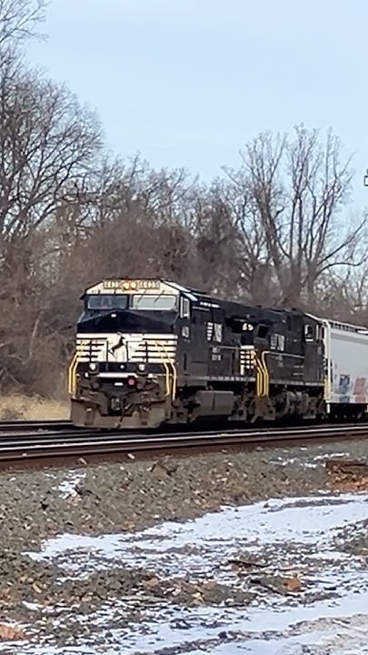 NS 4439 4155 Norfolk Southern Abrams Yard PA #train #railroad # ...