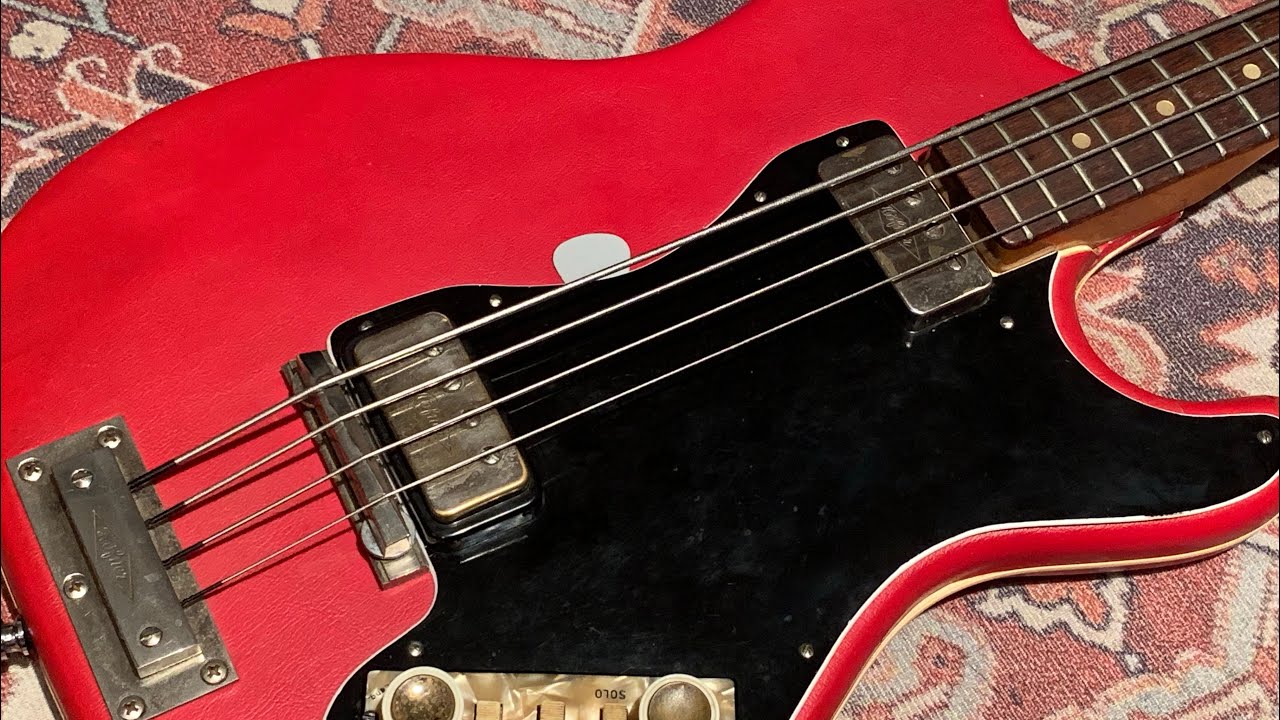 1962 Hofner 182 Short Scale Bass Guitar Demo 1 | The Smile - Wall Of ...