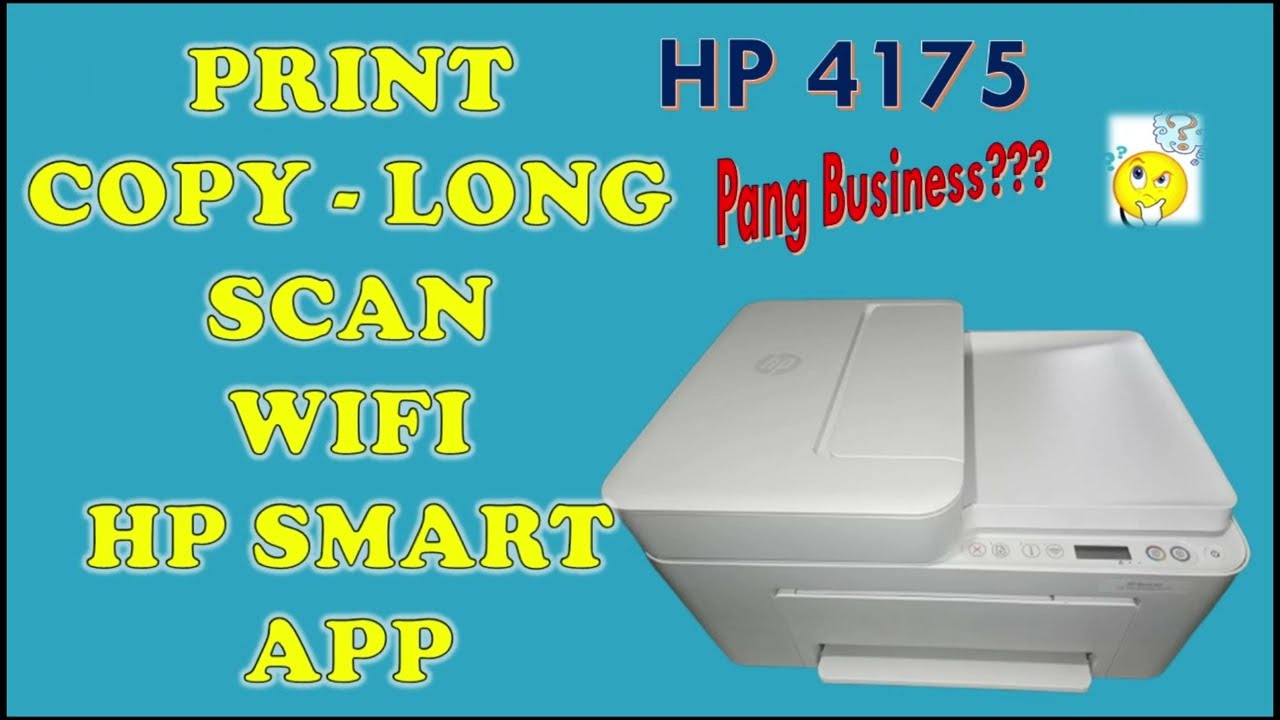 HP 4175 All in one Printer Pwede maka copy ng LONG or 8.5''x 14 ...
