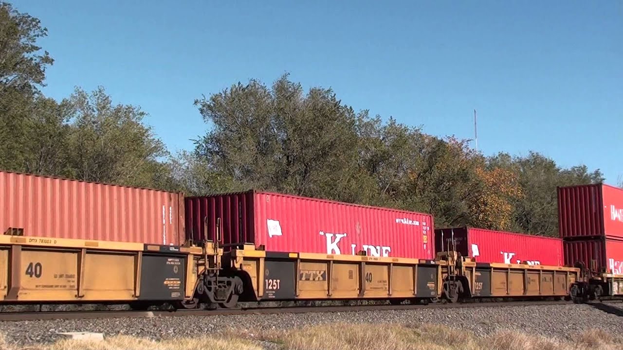 westbound UP mixed intermodal train on the GSR 11/08/2014 # 2 - YouTube