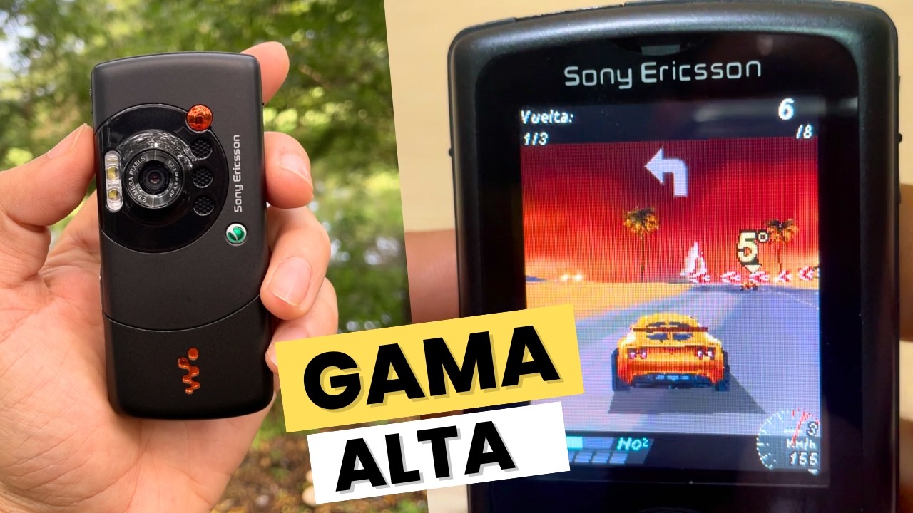 El Legendario Sony Ericsson W810 👑 El REY de los teléfonos JAVA - YouTube