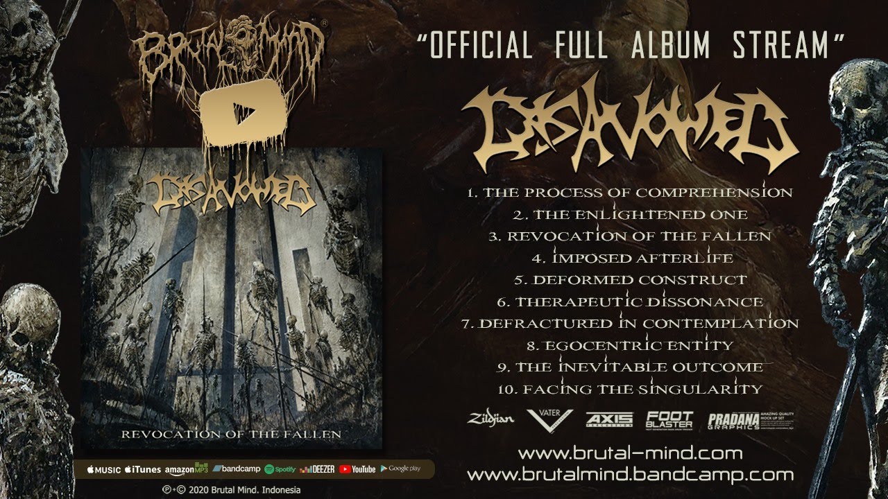 DISAVOWED's 'Revocation of the Fallen' Out Now and Streaming!