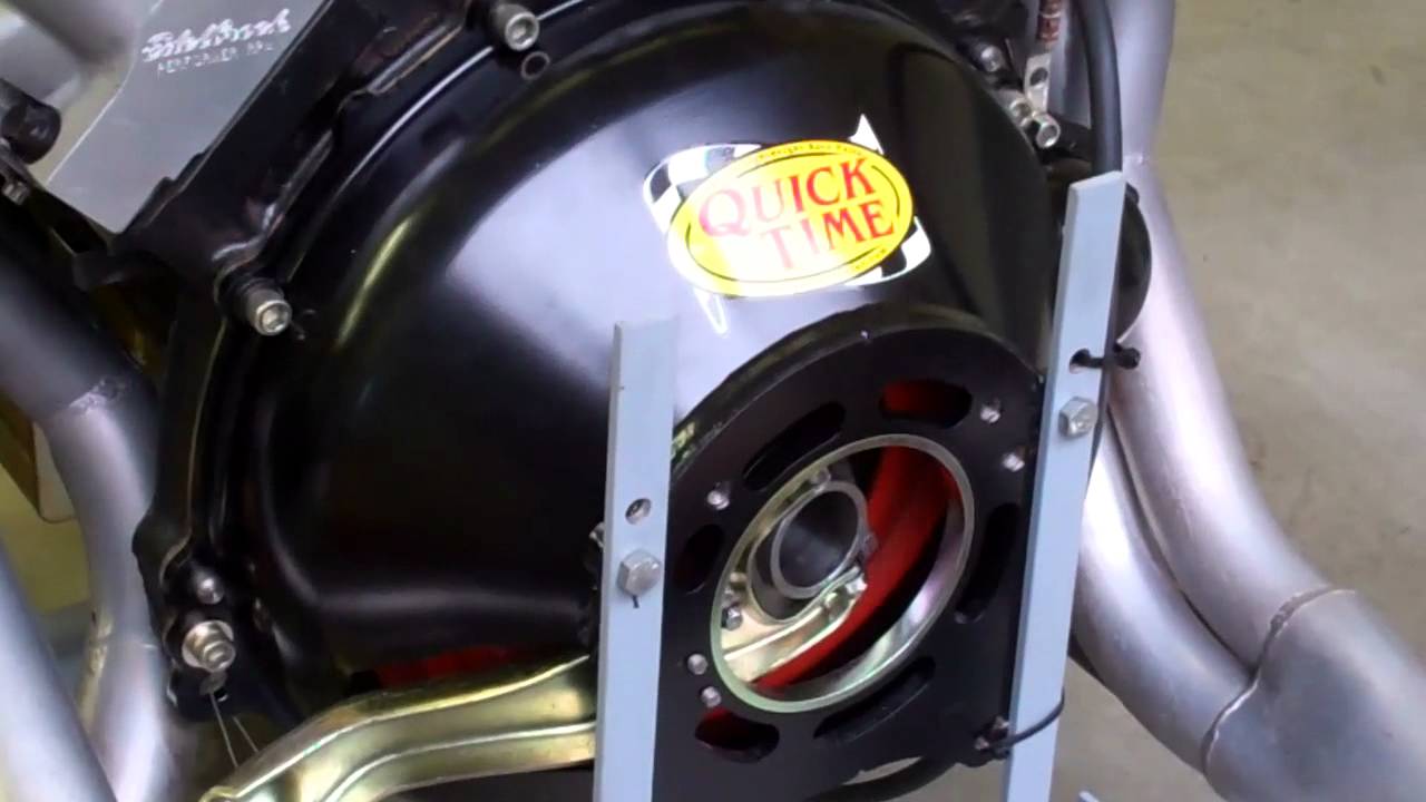 Blair Patrick 485 running on the new stand - YouTube