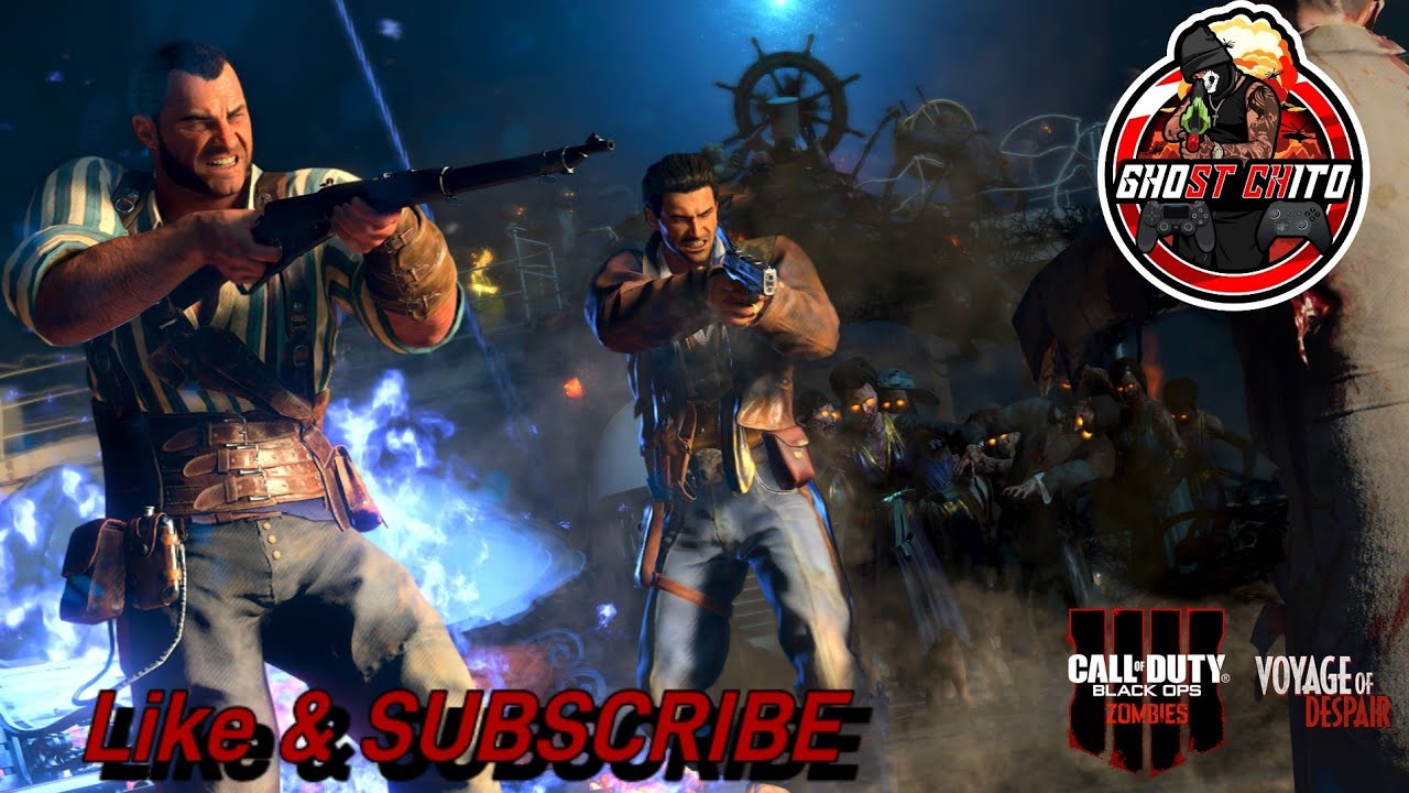 (LIVE) Call Of Duty Black Ops llll Zombies Voyage Of Despair In 2024 ...