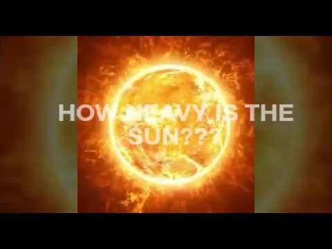 How heavy is the Sun? - YouTube