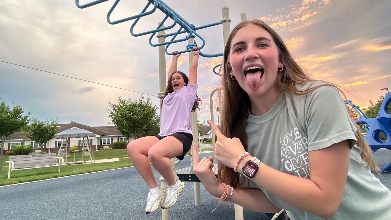 addy & kate sleepover | summer edition - YouTube