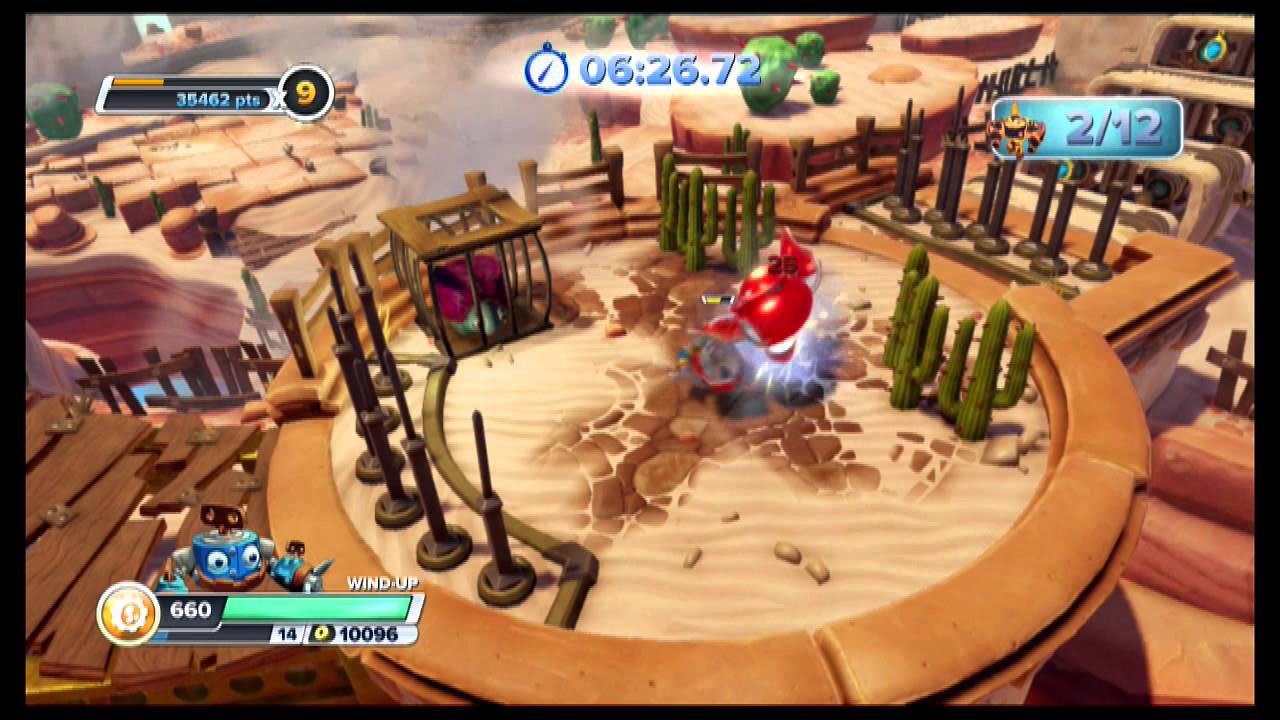Skylanders SWAP Force Bonus Mission Map 1 Golem Invasion - YouTube