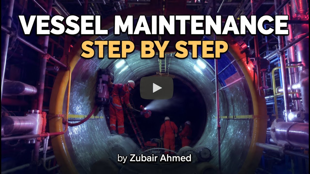 Vessel Maintenance Step by Step | Oil & Gas Shutdown Procedure ...