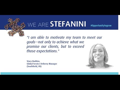 We Are Stefanini-Stacy Haddon - YouTube
