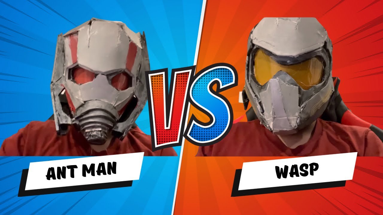 Two ant man and wasp mask you can make at home - YouTube