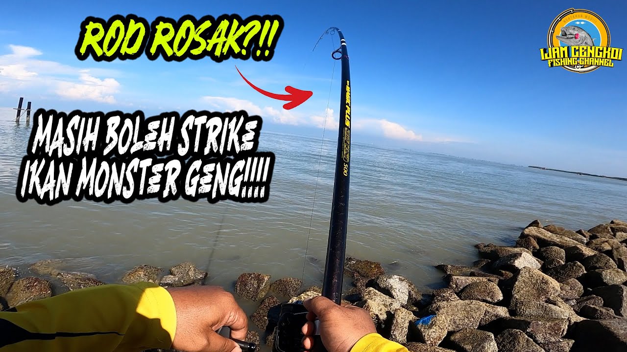 RING GUIDE ROSAK TAK JADI MASALAH UNTUK STRIKE IKAN MONSTER ll BANAX ...