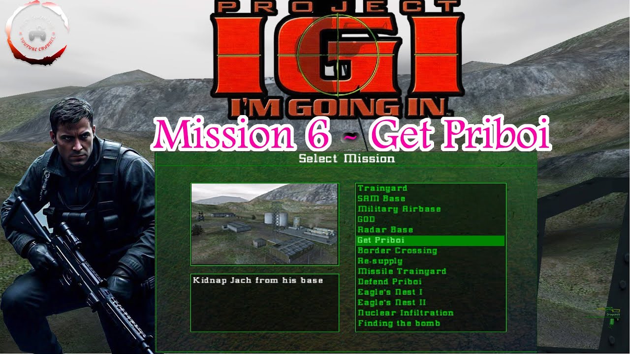 Project IGI - Mission 6 - Get Priboi - M-K-B Gaming - YouTube